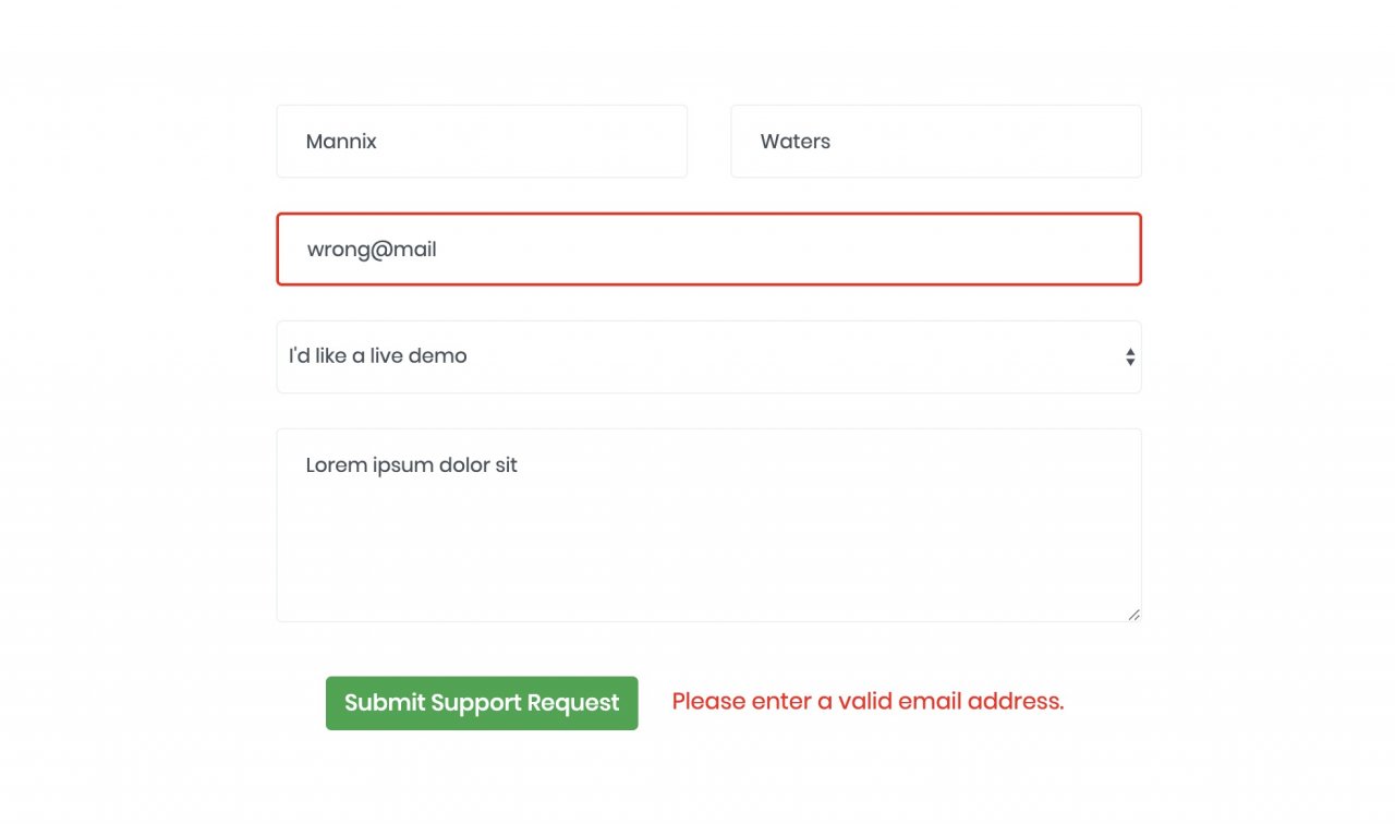 A Custom Drupal Ajax Form In A Working Example Module Also Sends